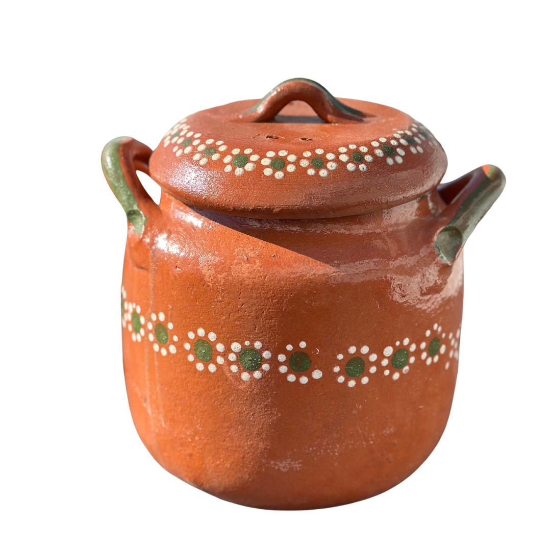 OLLA FRIJOLERA FLOR – JALIXCO IMPORTS